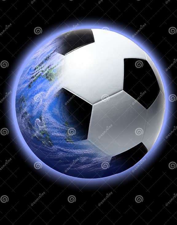 Planet Soccer stock illustration. Illustration of single - 14243833