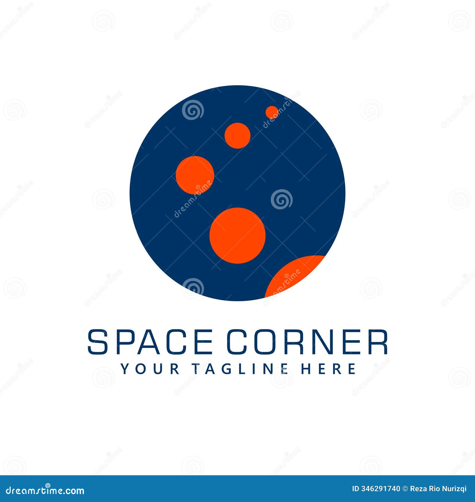 Planet and Space Logos. Galaxy Logo. Mars Logo Stock Illustration ...