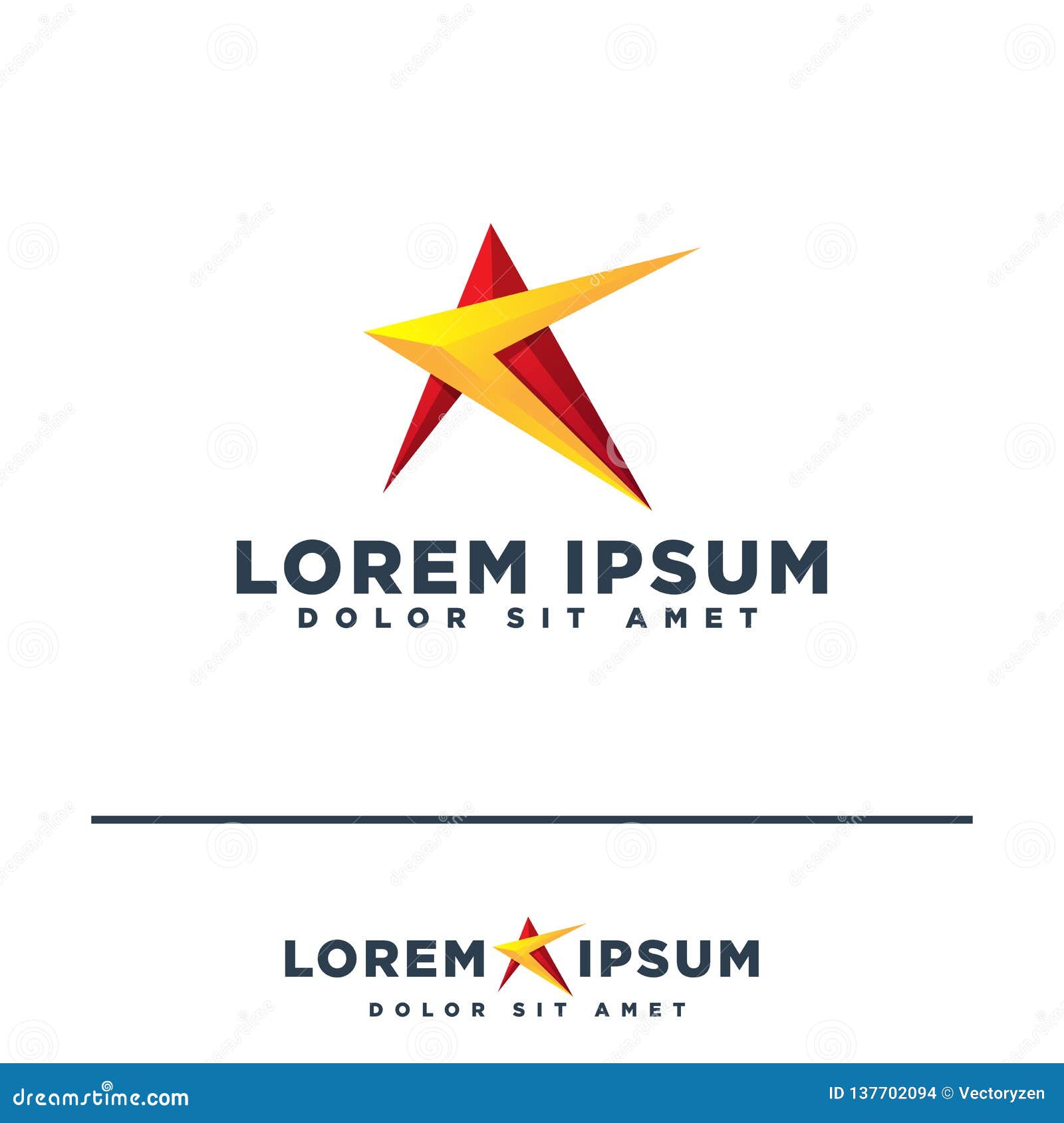 Planet Star Logo Design Template Vector Illustration Stock Vector ...