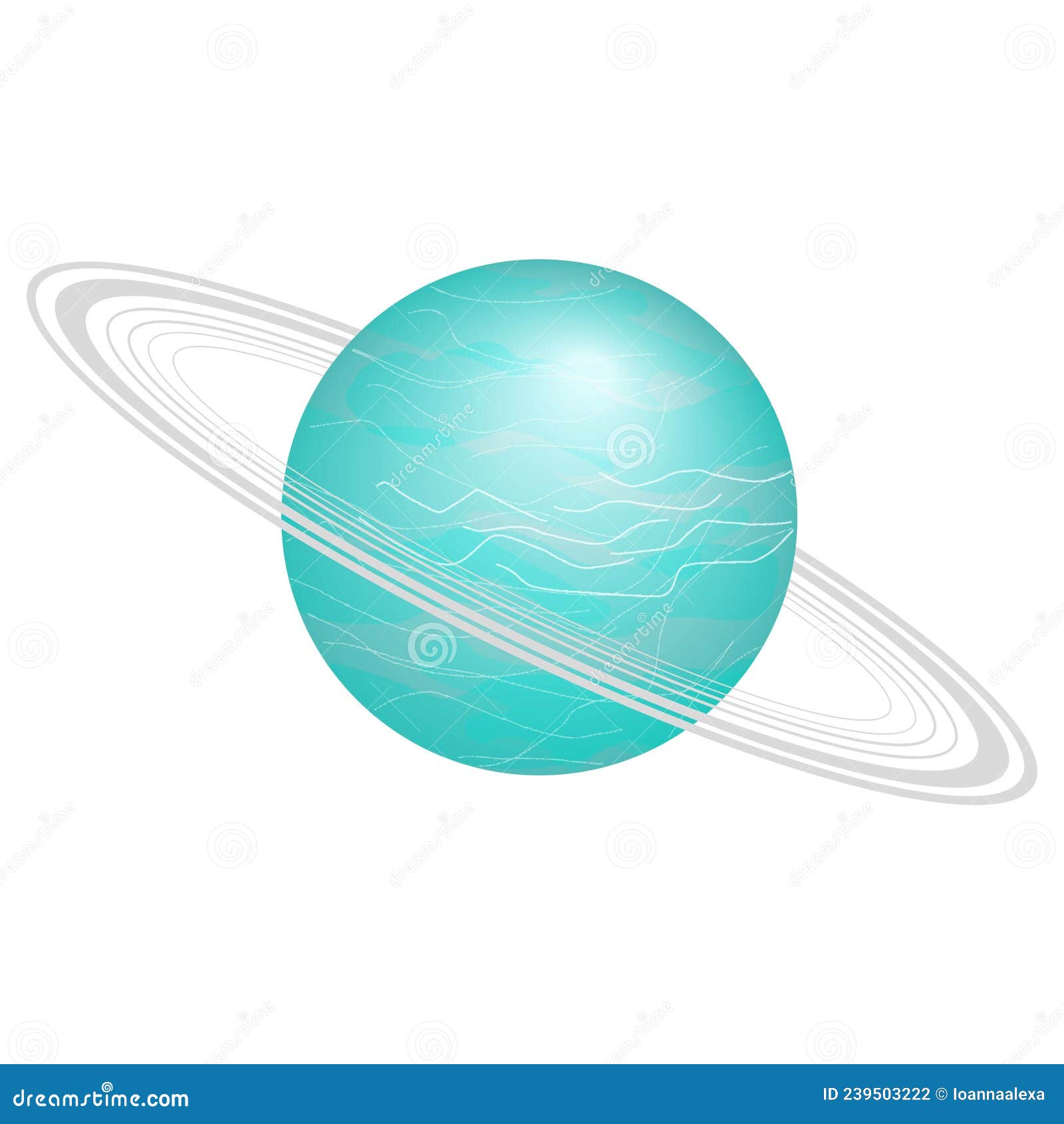 Uranus Transparent Background