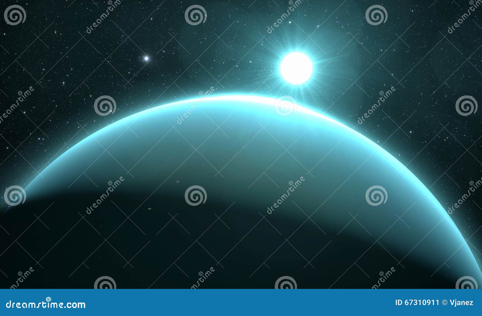 Planet Uranus Illustration, Drawing, Engraving, Ink, Line Art, Vector ...