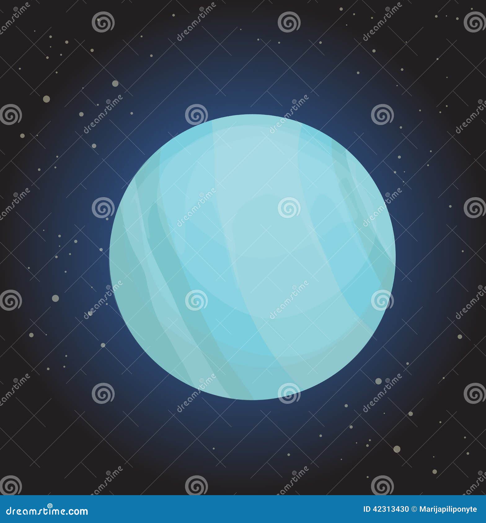 Planet Uranus Illustration, Drawing, Engraving, Ink, Line Art, Vector ...