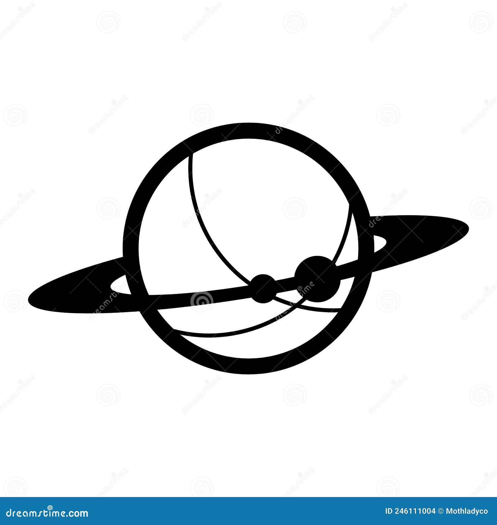 Planet Vector Icon, Clip Art, Logo Stock Vector - Illustration of ...