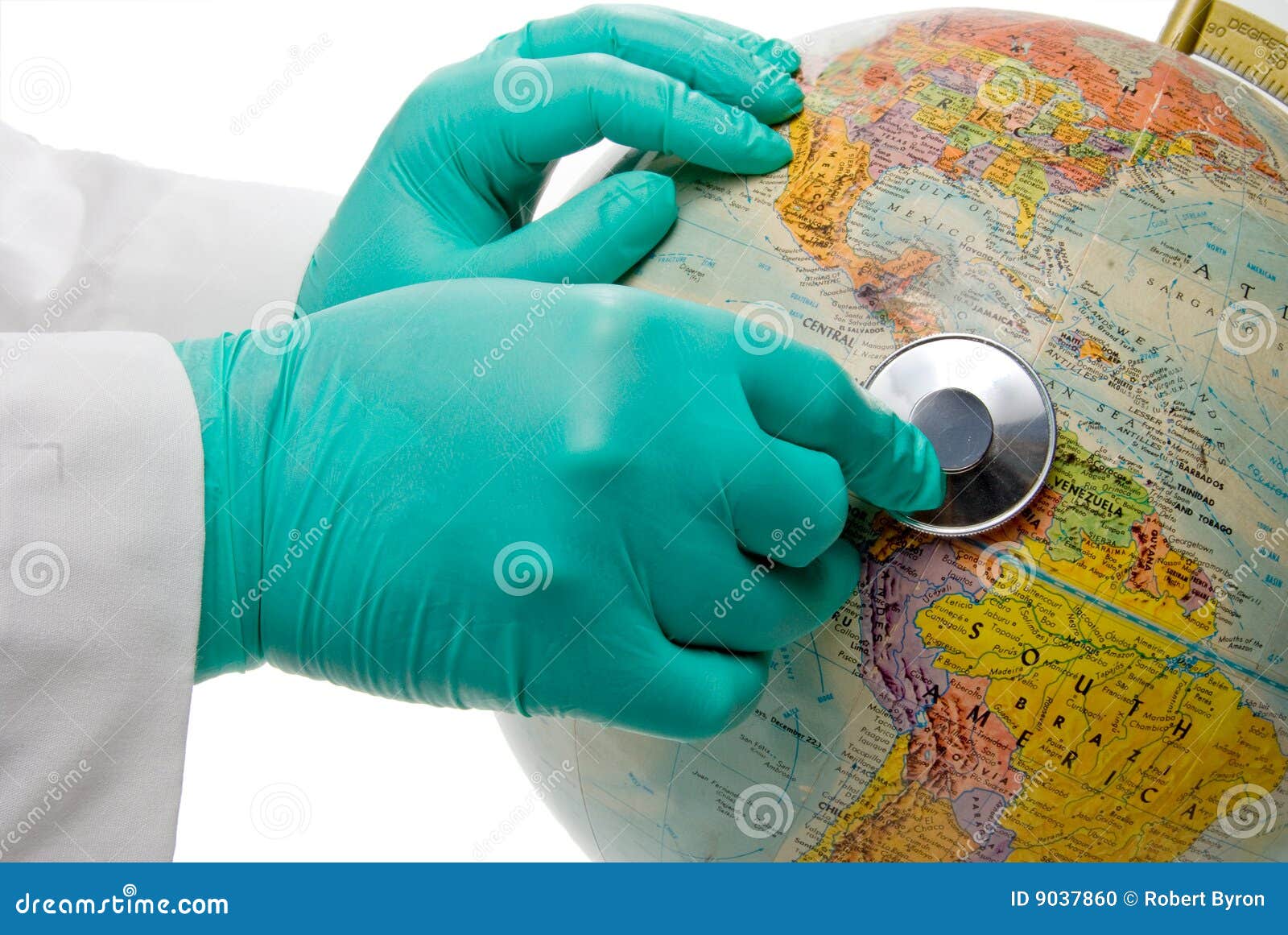 Planeta enfermo foto de archivo. Imagen de global, planeta - 9037860