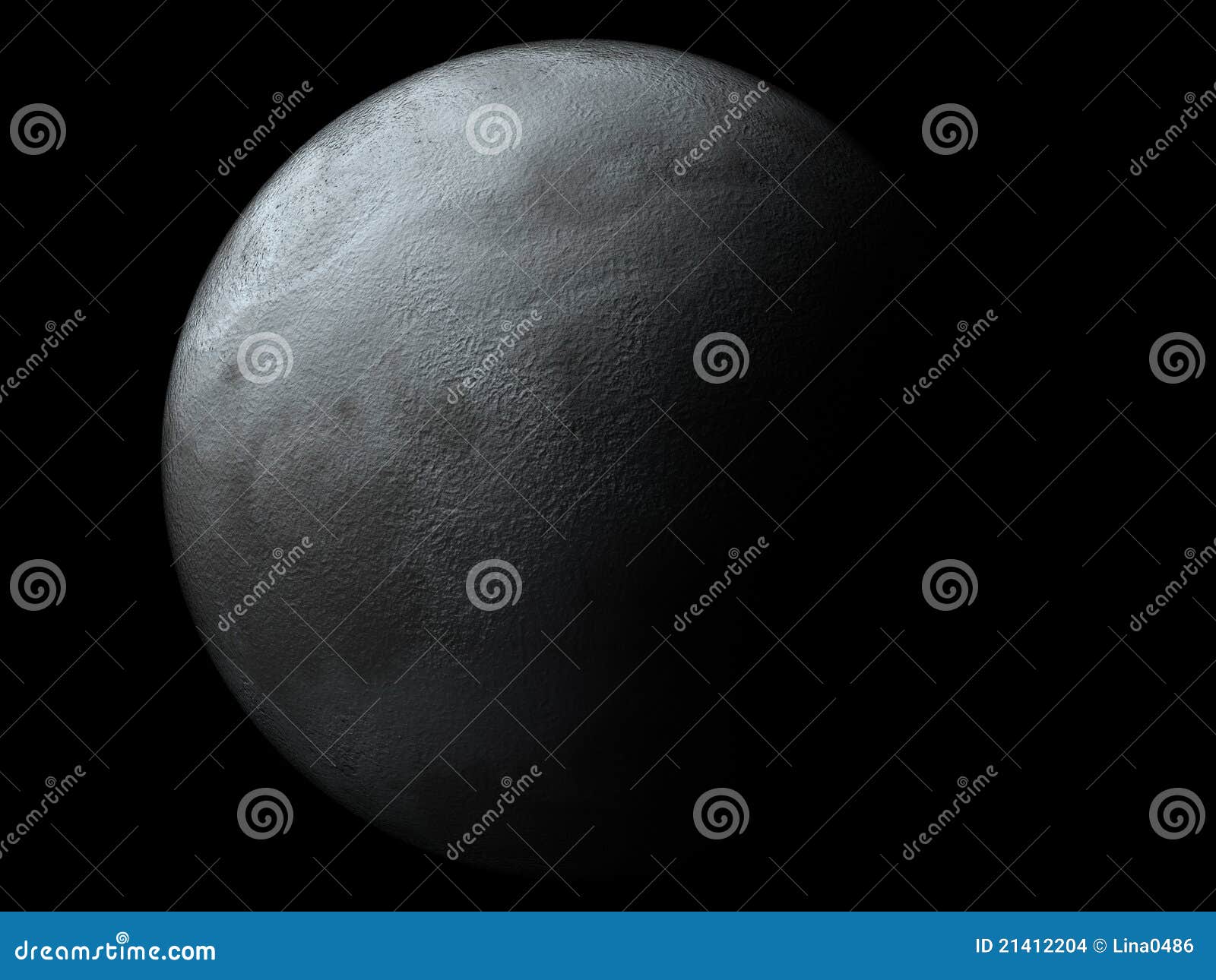 Planeta gris stock de ilustración. Ilustración de estrella - 21412204