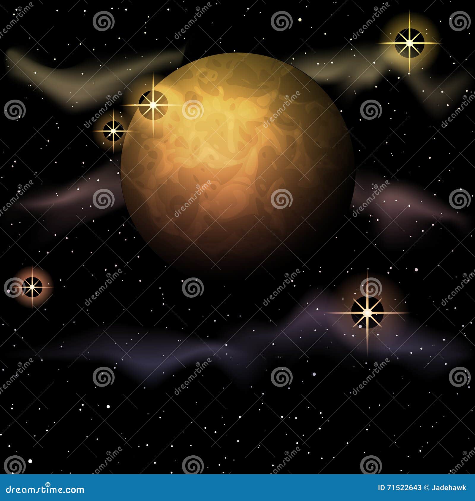 Planetary Astronomy Background Stock Vector - Illustration of astronomy ...