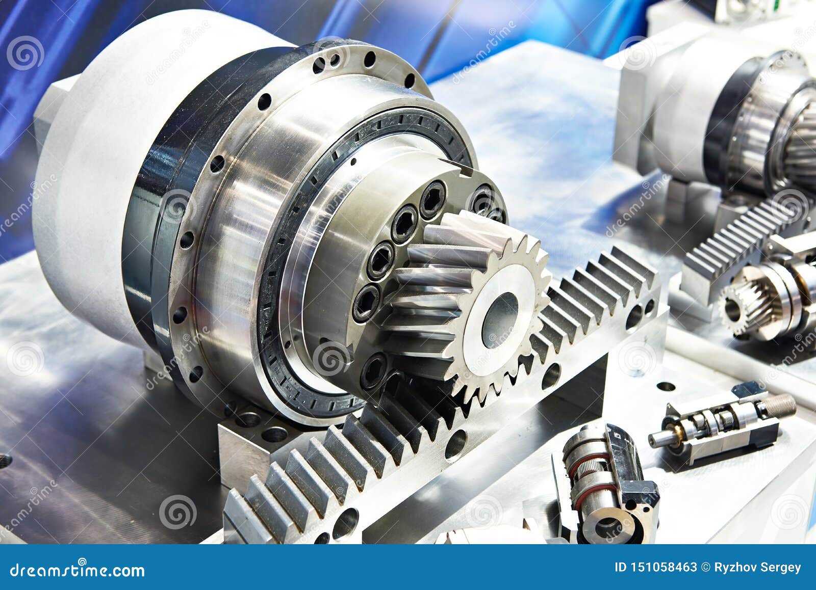 Planetary gear stock image. Image of iron, planetary - 151058463