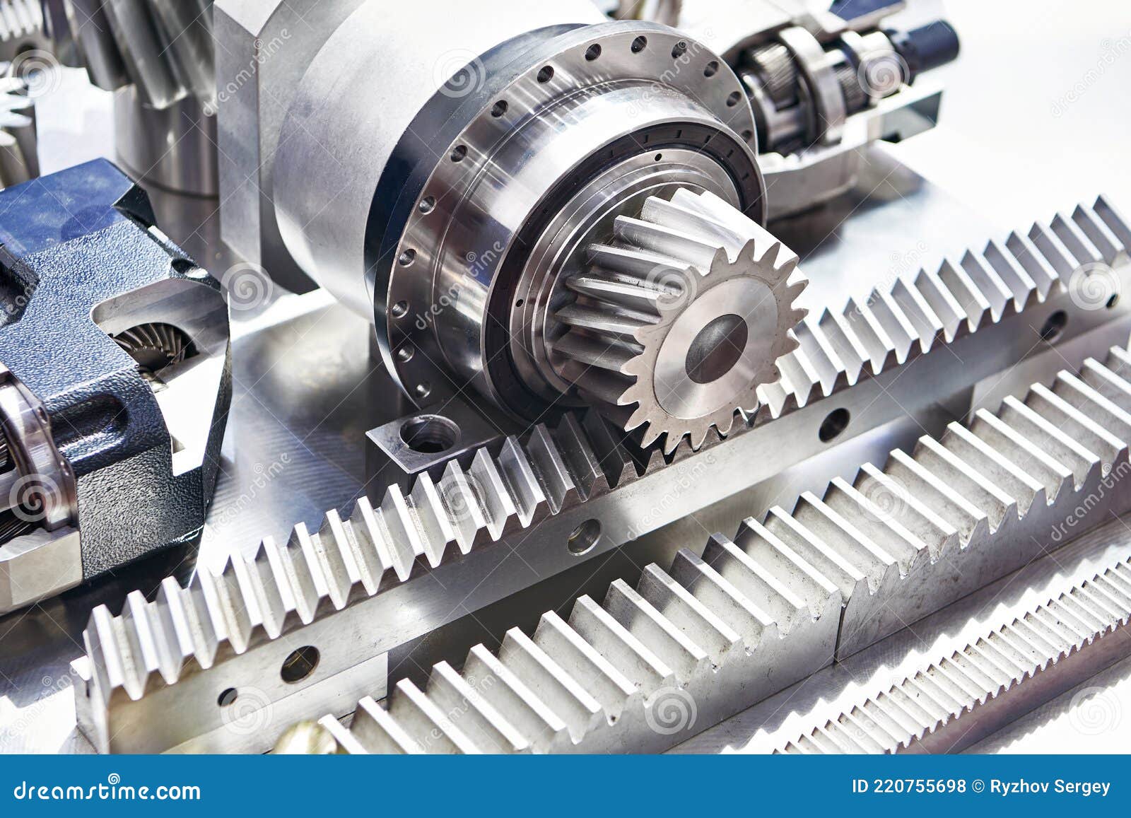 Planetary gear stock photo. Image of metal, engineering - 220755698