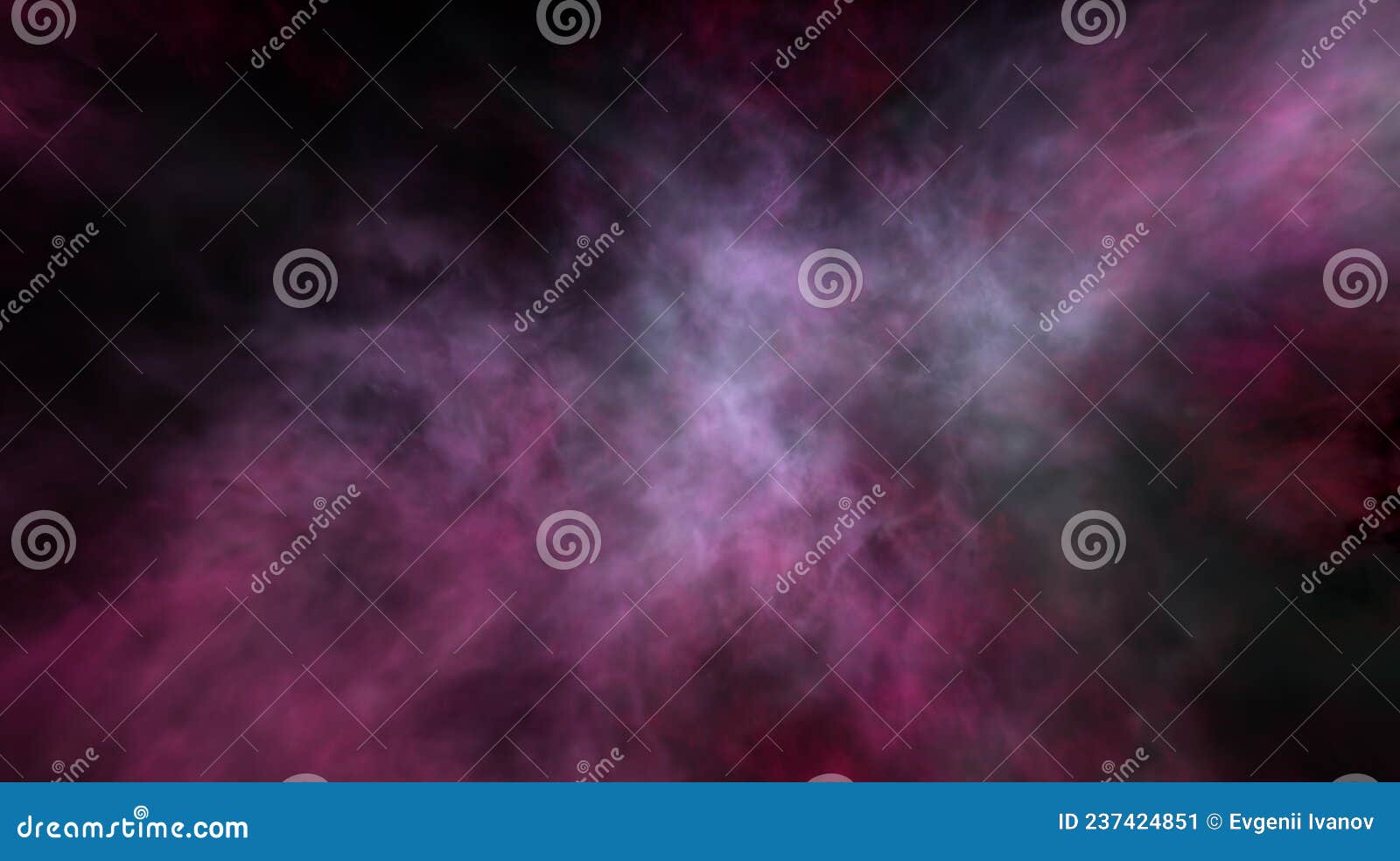 Planetary Nebula in Space. Cloud of Ionized Gas, Collapse of Star ...