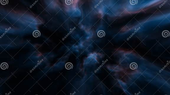 Planetary Nebula in Space. Cloud of Ionized Gas, Collapse of Star ...