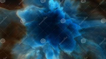 Planetary Nebula in Space. Cloud of Ionized Gas, Collapse of Star ...