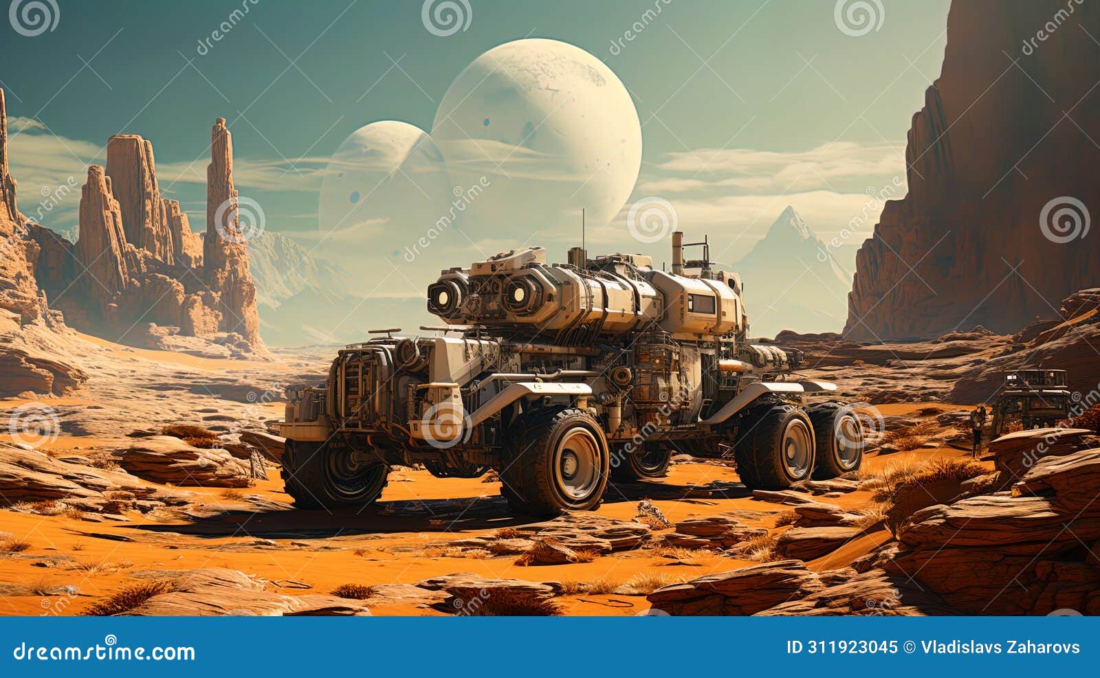 A Planetary Rover Passing through the Impassable Places of the Planets ...