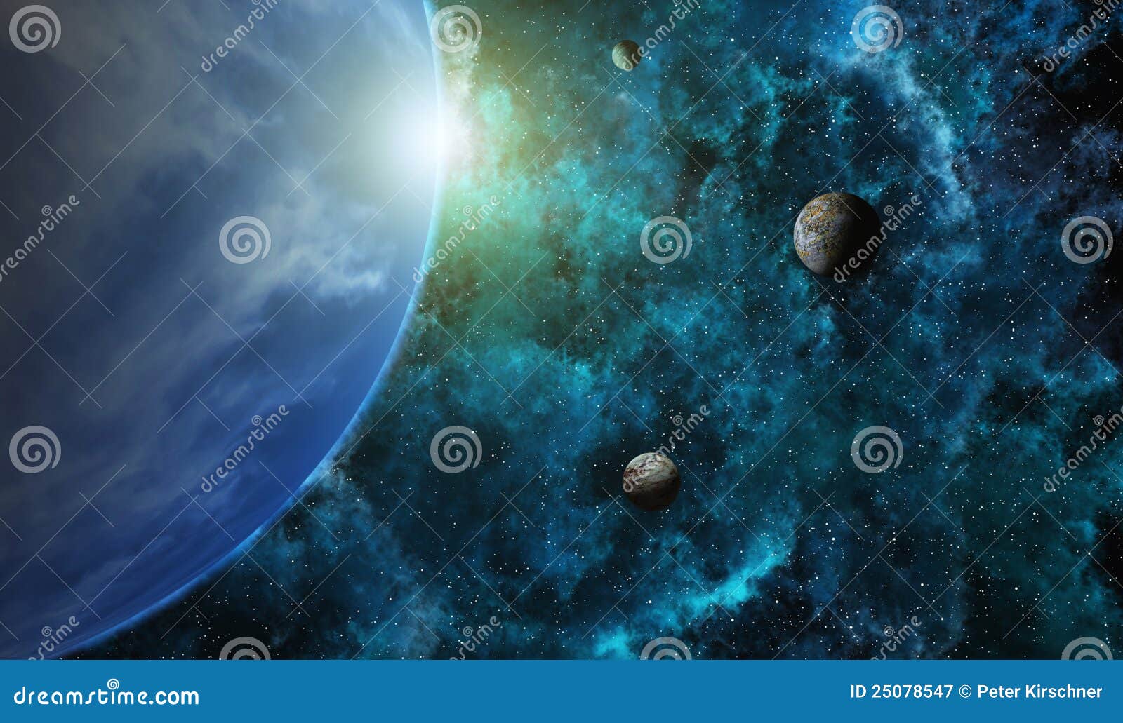 Planetary System stock illustration. Illustration of astronomical ...