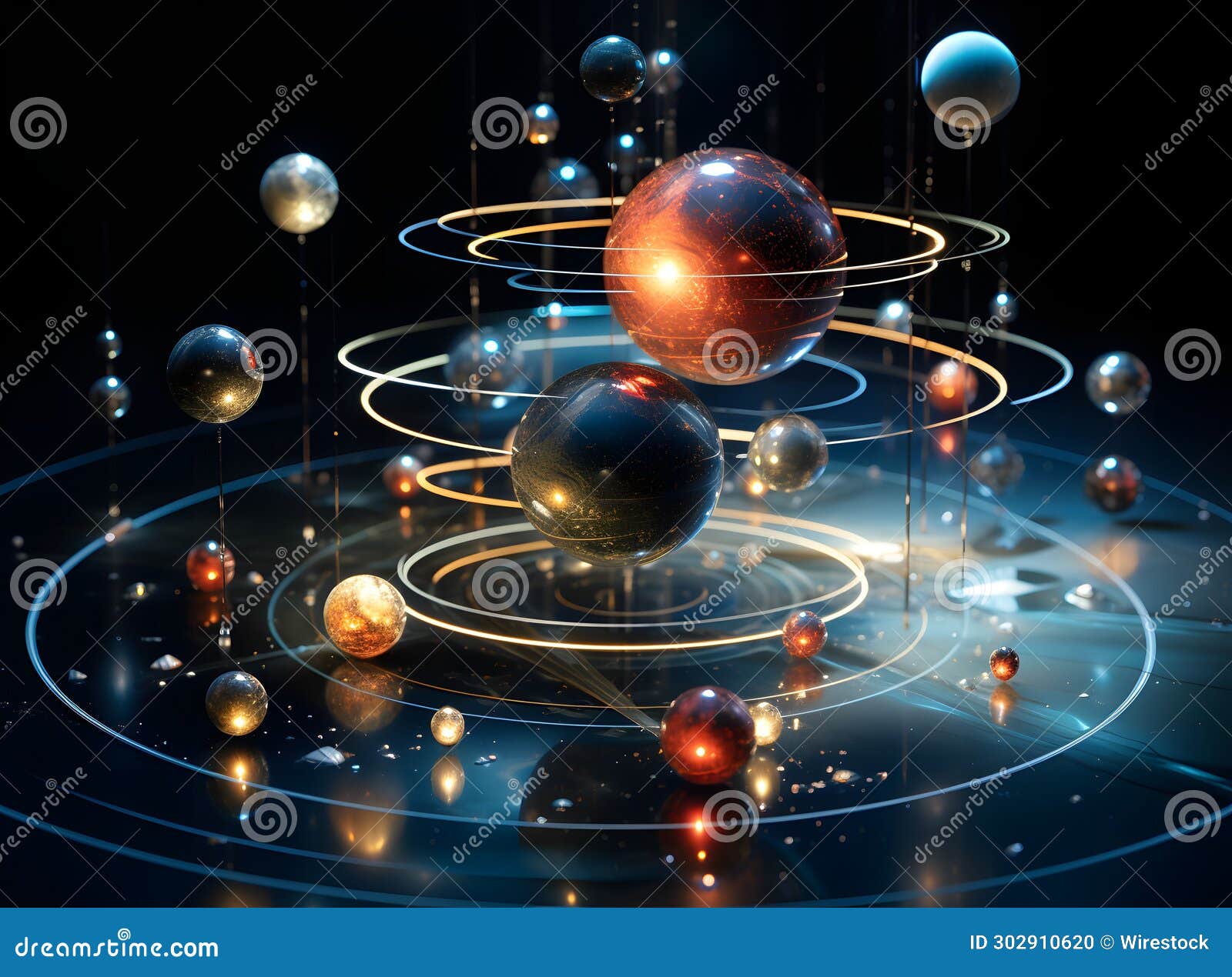 Planetary System Moving through a Star-filled Galactic Structure, AI ...