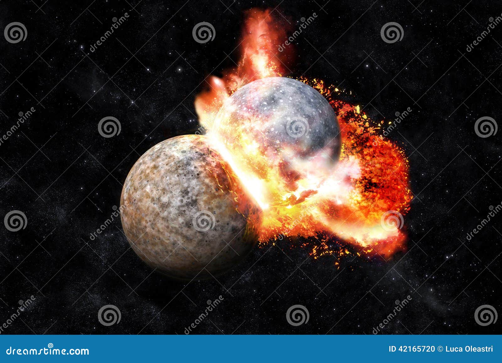 Planets collision stock illustration. Illustration of giant - 42165720 Planets collision stock illustration. Illustration of giant - 42165720
