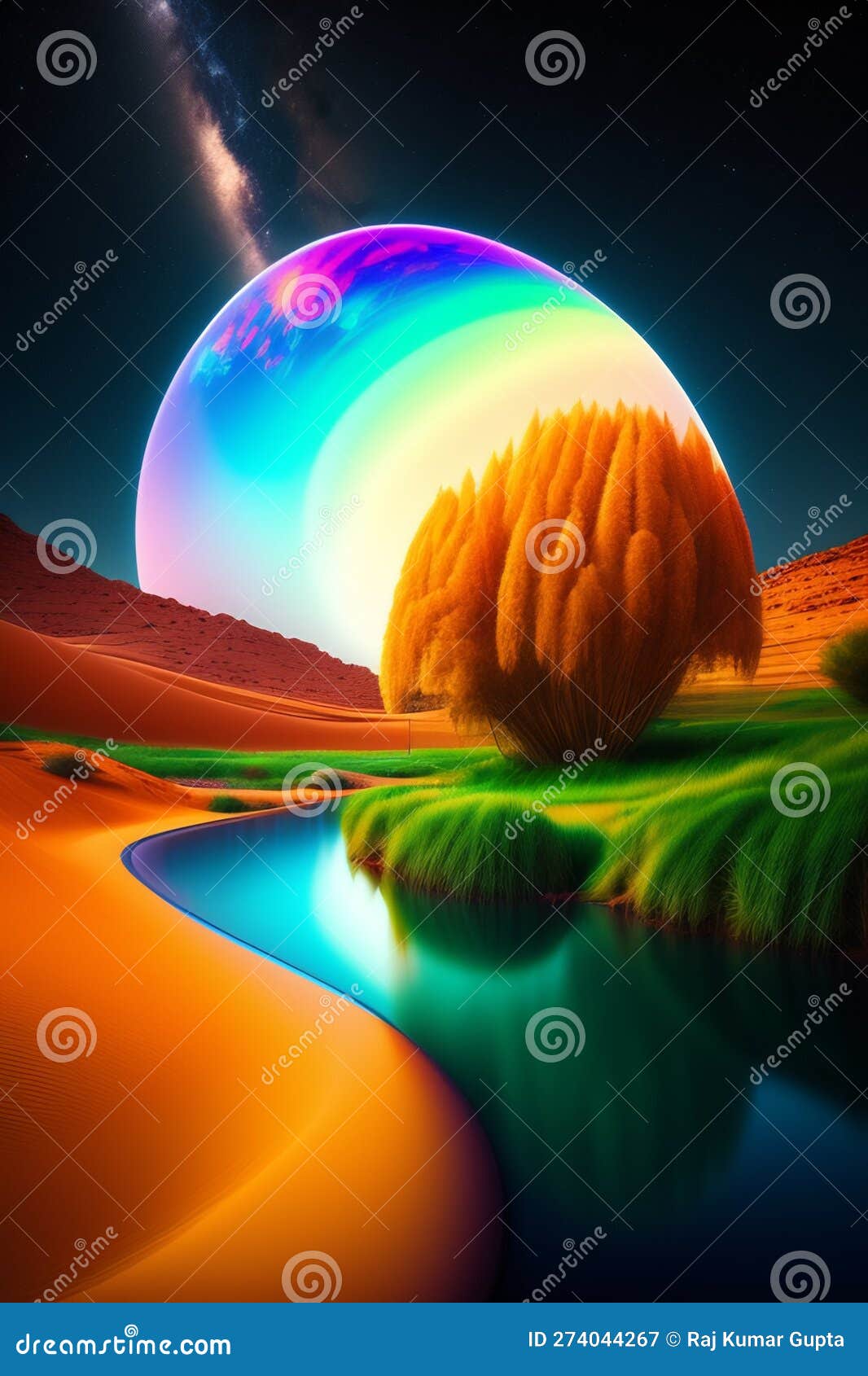 The Planets of Our Solar System. Ai Generated. Stock Illustration ...