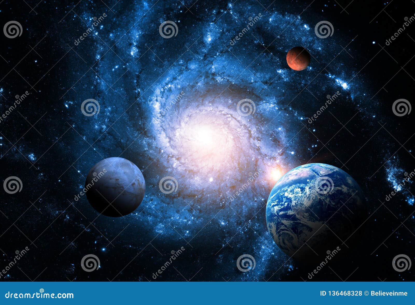 Galaxy Vs Solar System