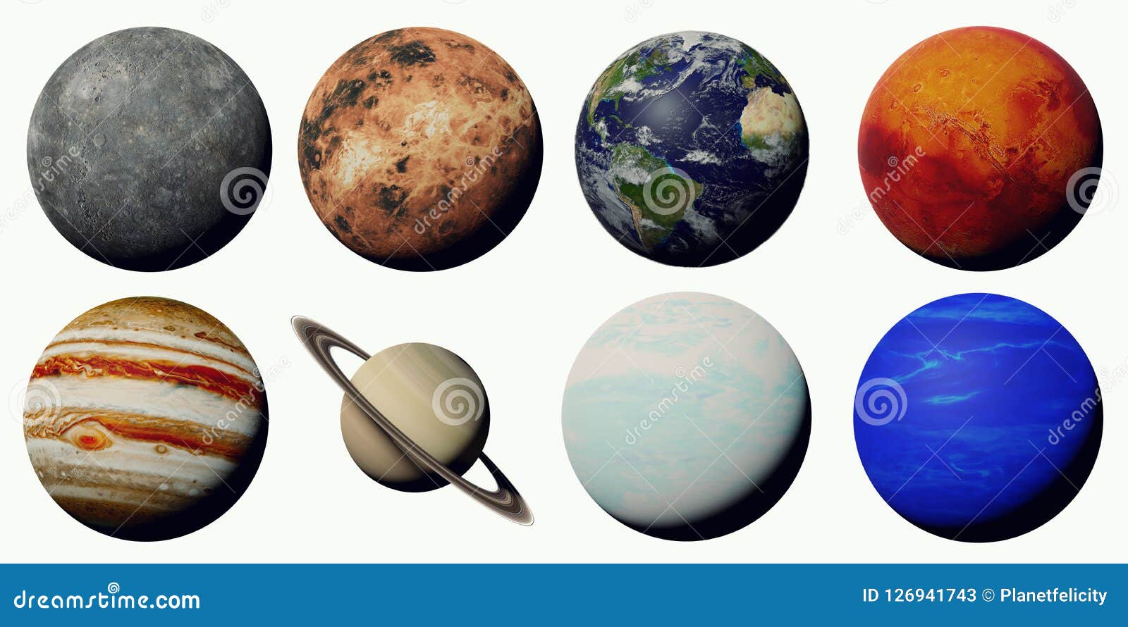 Planets Solar System Cut Out