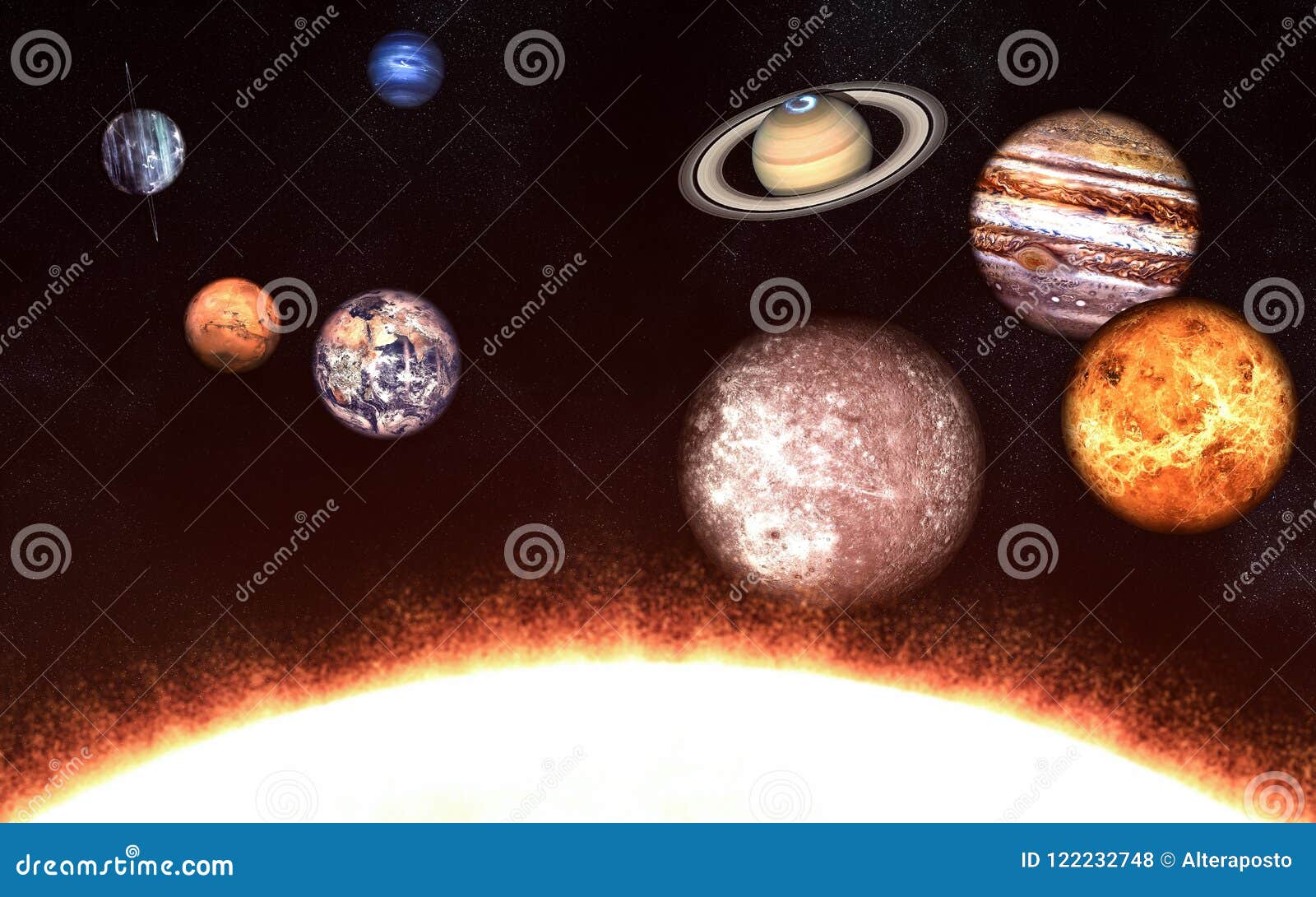 Desktop Solar System Model