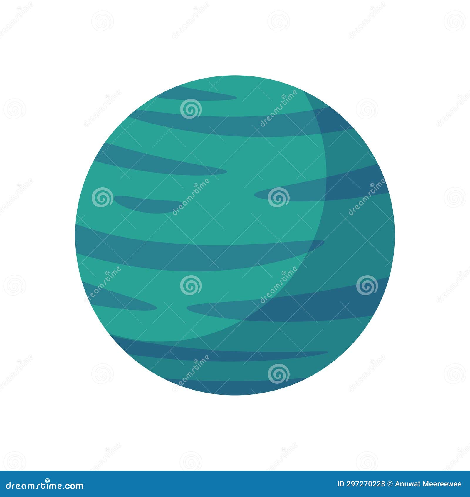 Planets in the Solar System Star Science Education Stock Vector ...