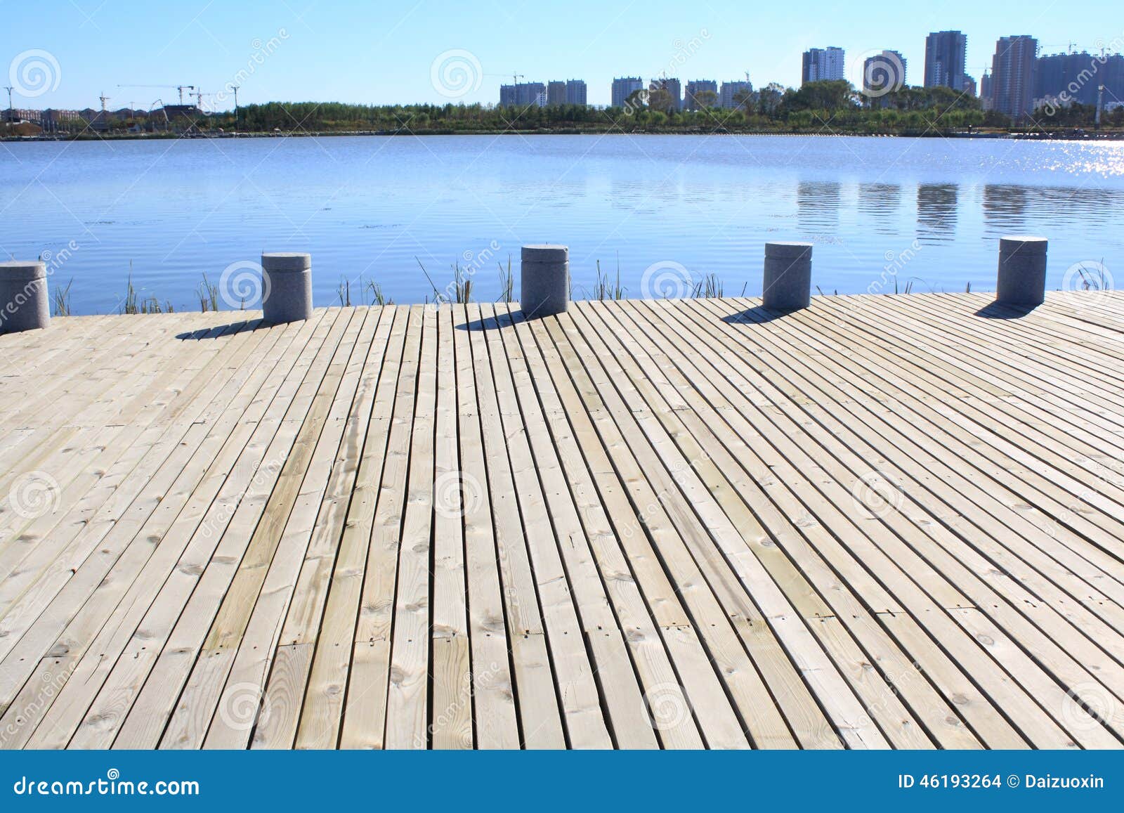 Plank road stock photo. Image of lake, jetty, lane, harbor - 46193264