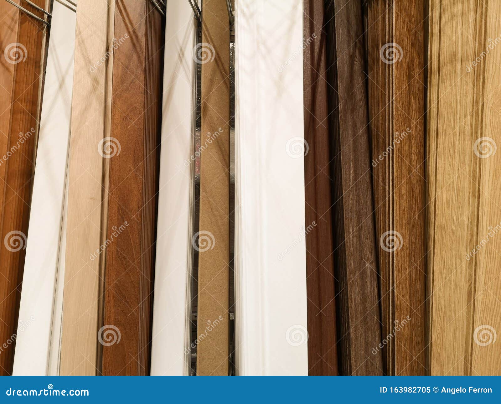 Planks Lists Of Various Types Of Wood Worked And Displayed Royalty-Free ...