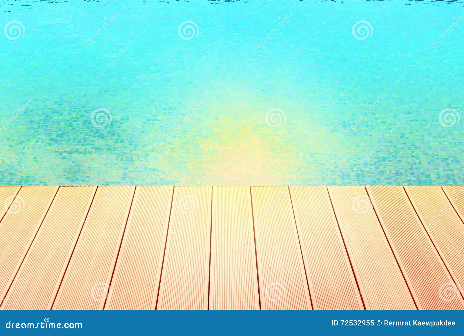 Planks with the pool. stock image. Image of pool, relaxation - 72532955