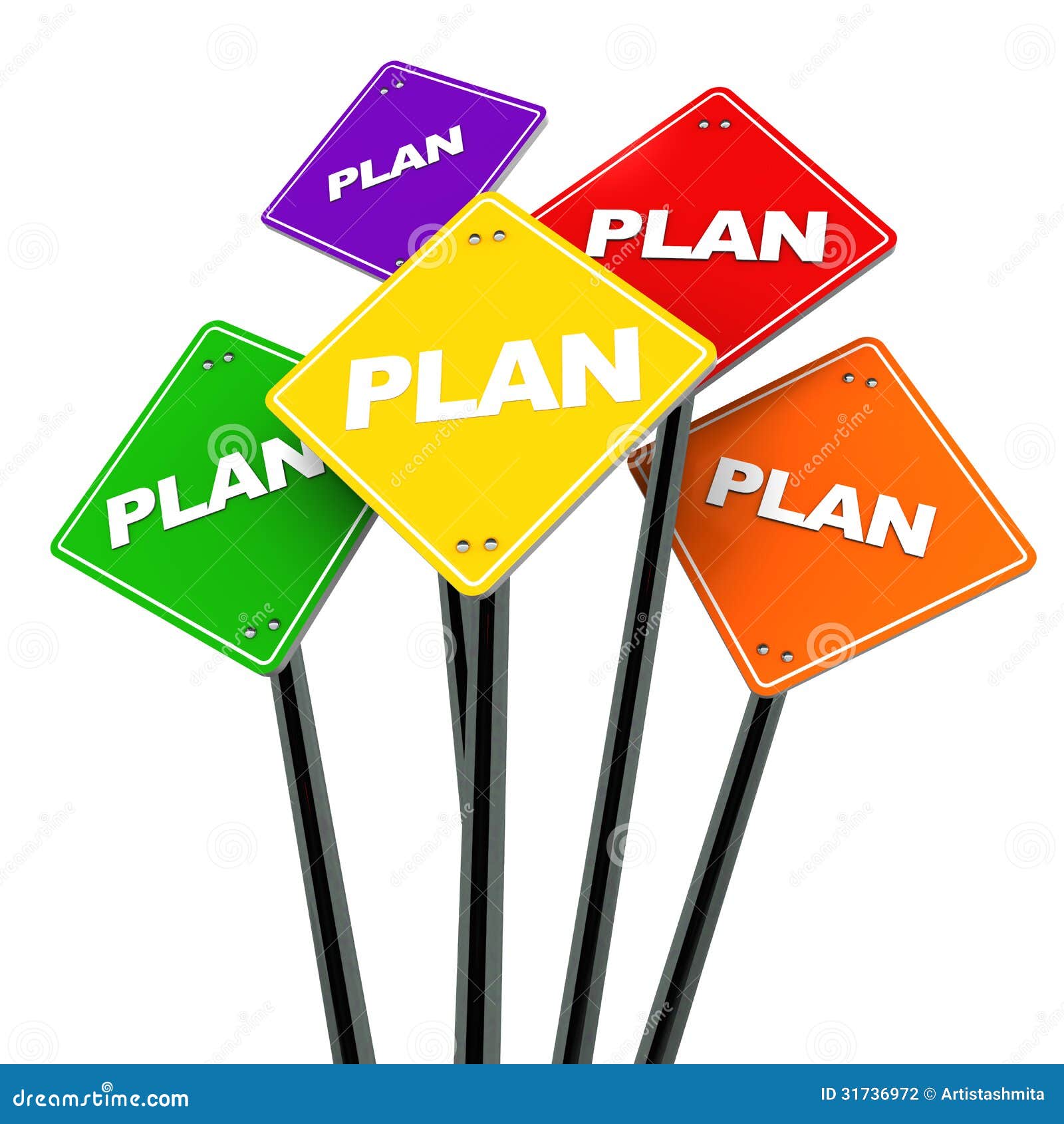 Plannen stock illustratie. Illustration of weeg, planning - 31736972