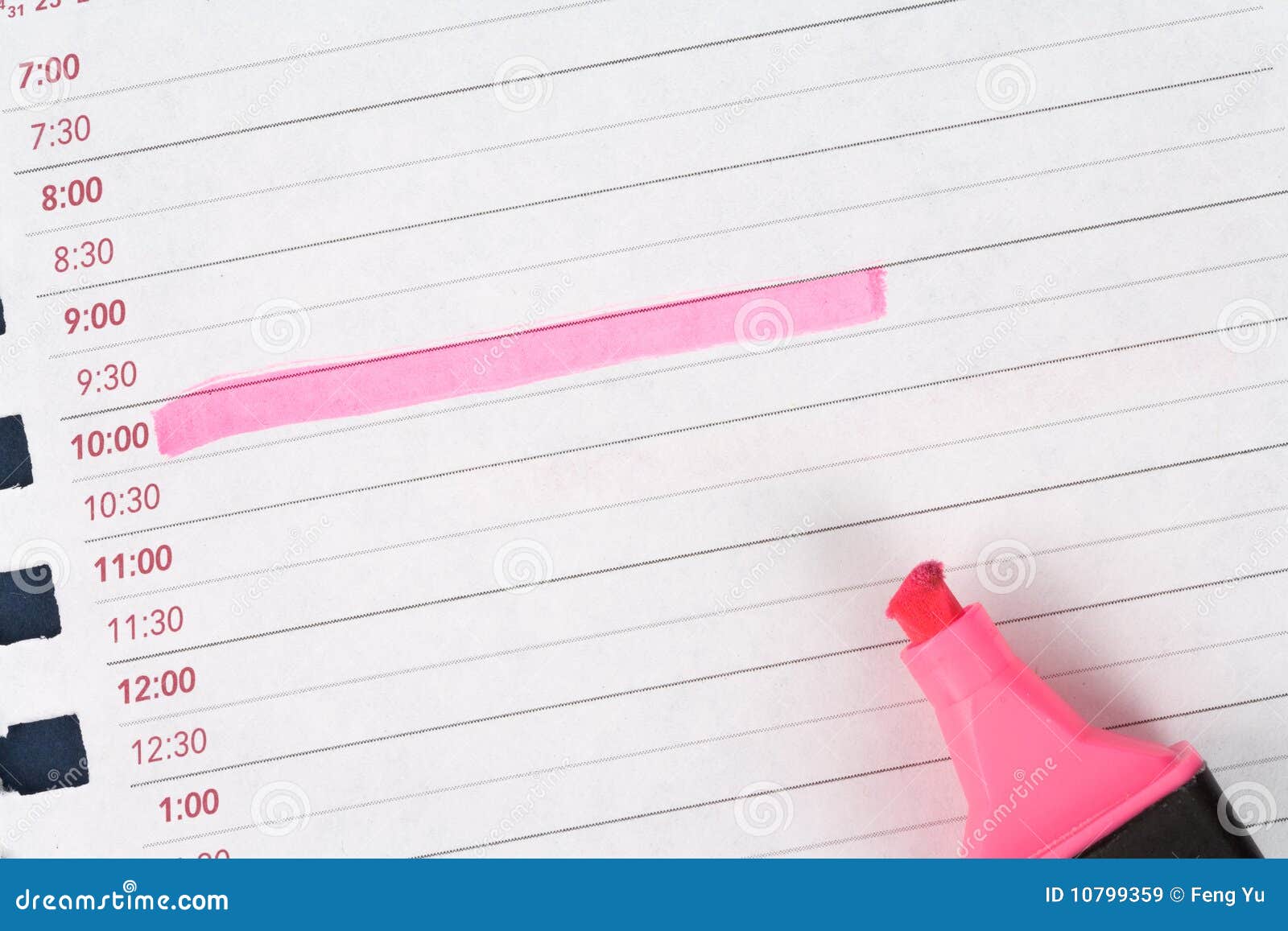 Planner stock image. Image of event, paper, appointment - 10799359