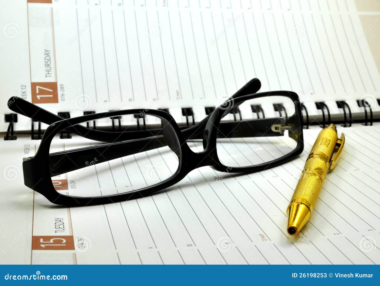 Planner stock image. Image of paper, ball, office, notes - 26198253