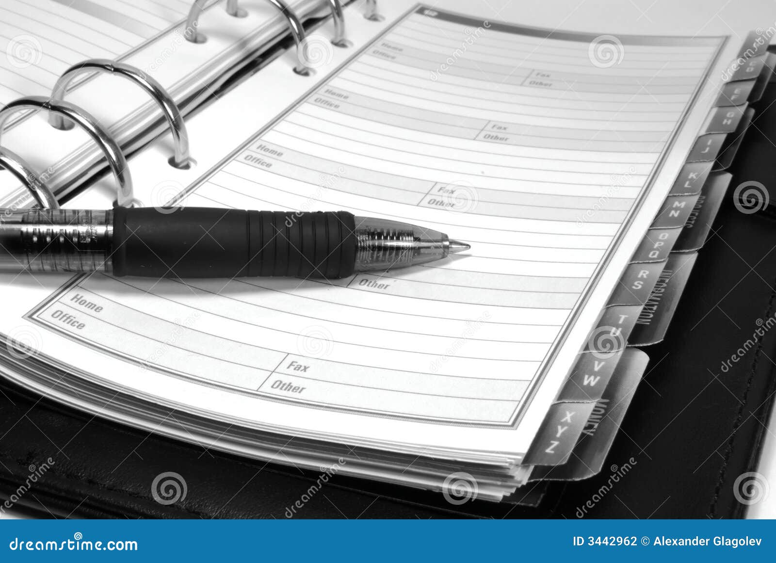 Planner stock photo. Image of agenda, business, diary - 3442962