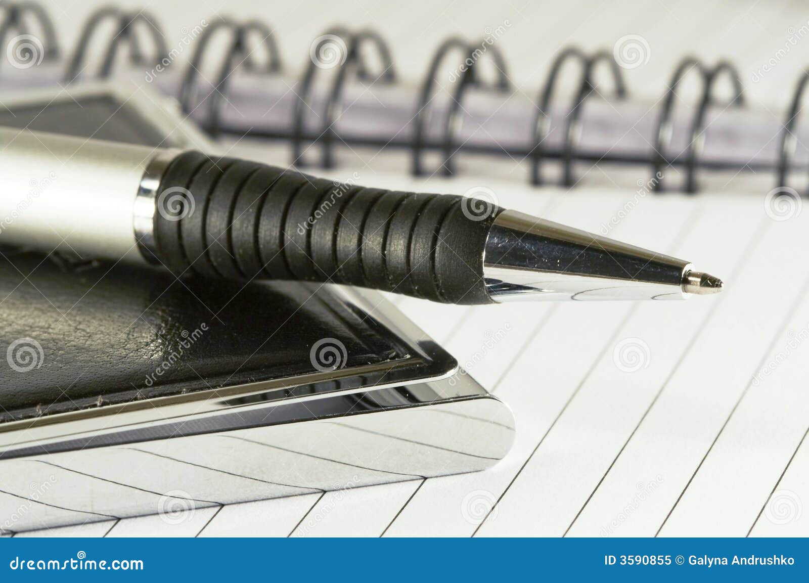 Planner stock image. Image of materials, macro, details - 3590855