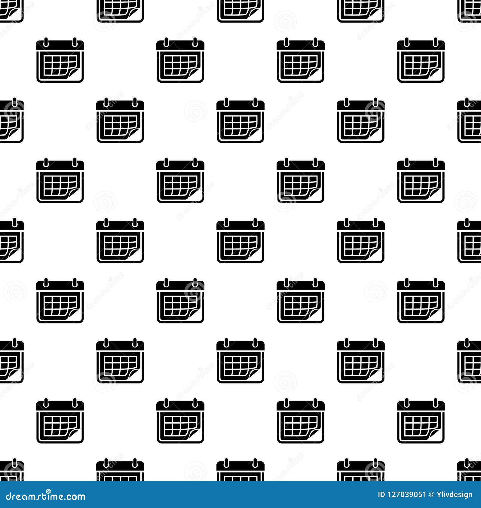 Planner icon, simple style stock vector. Illustration of geometric ...