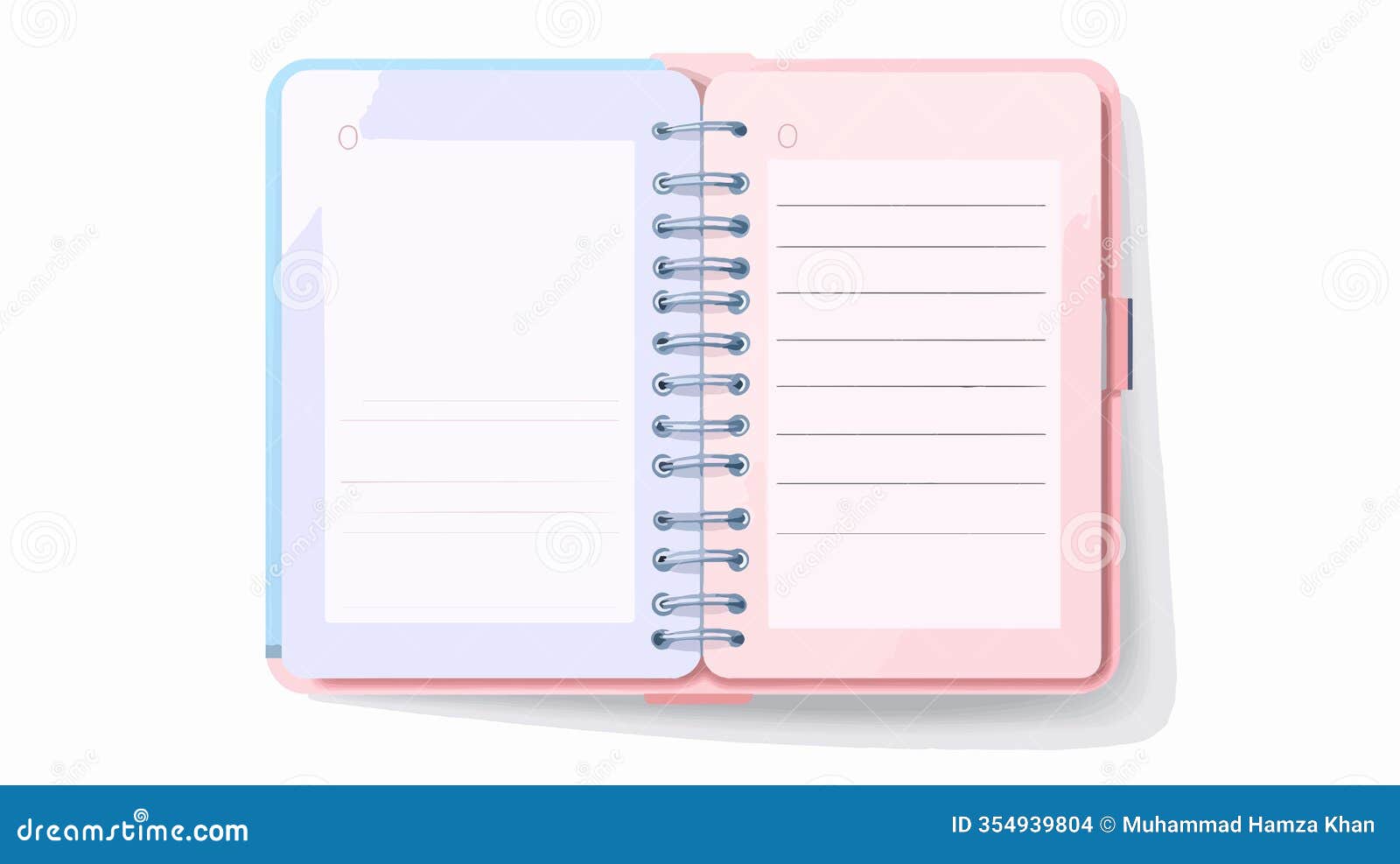Daily Planner in a Minimal and Elegant Vector Design. Stock ...