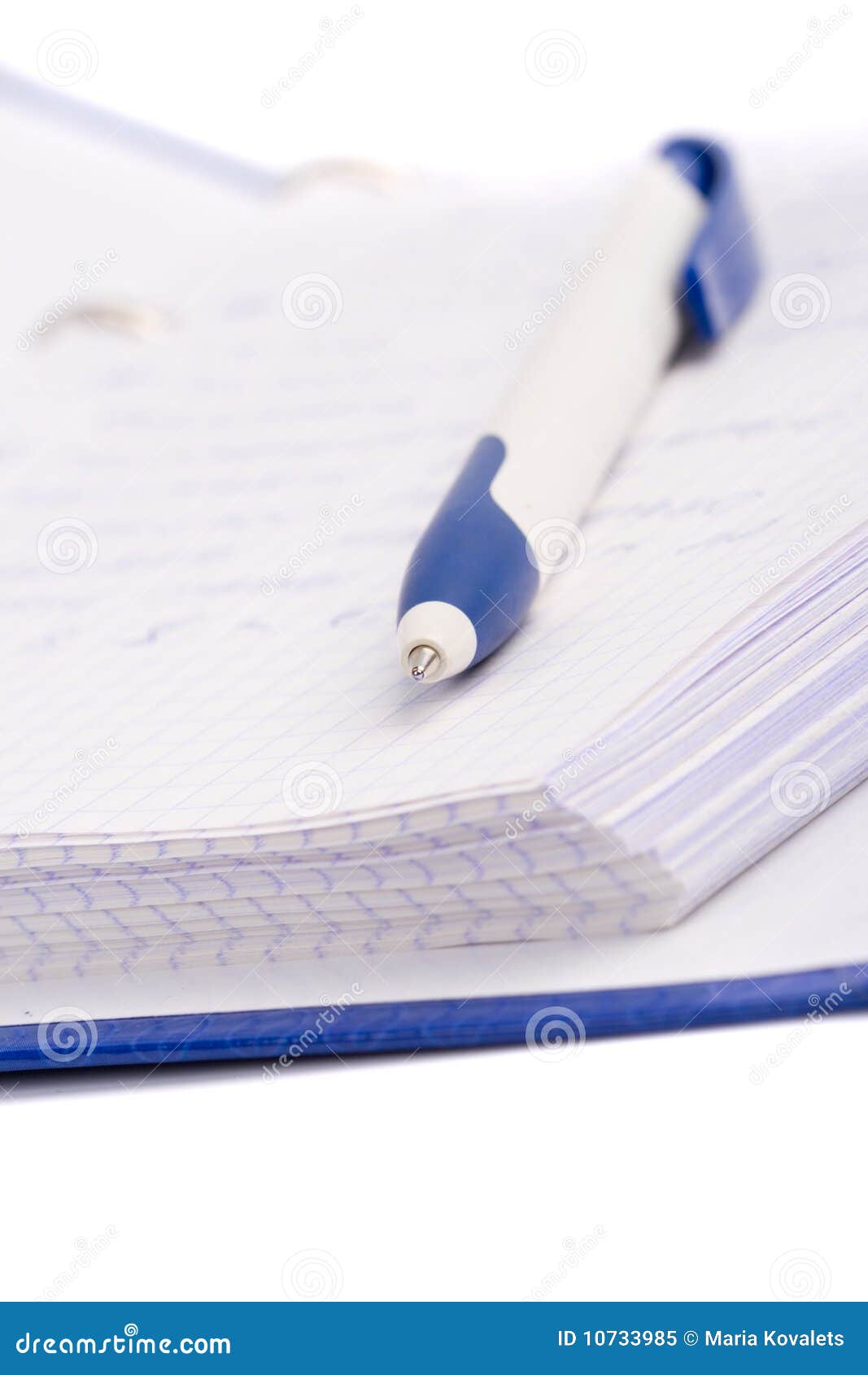 Planner with pen stock image. Image of date, document - 10733985