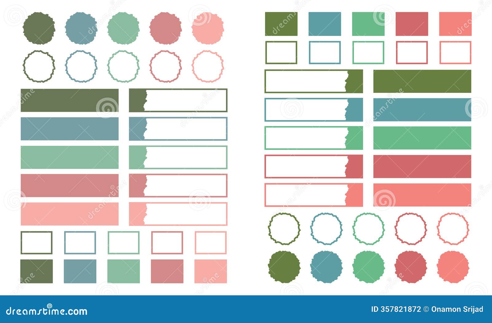 Organizer Stickers. Calendar And Notebook Items. Bookmarks And ...