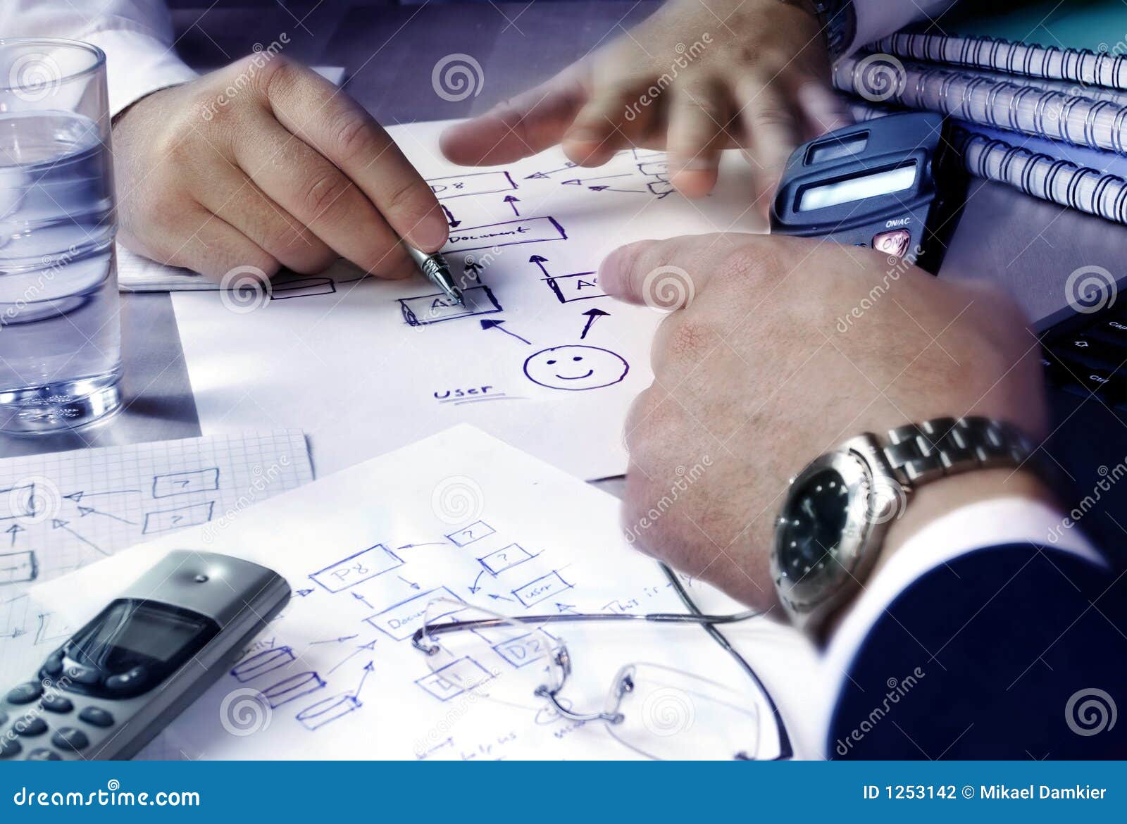 Planning stock photo. Image of decision, business, communicate - 1253142