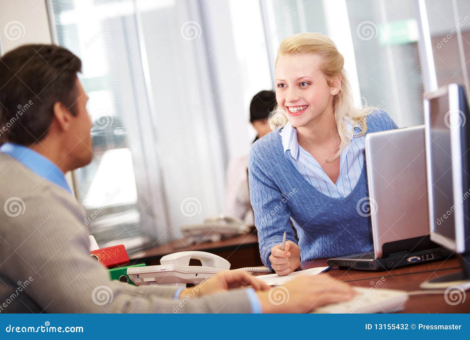 Planning stock photo. Image of discussion, businesspeople - 13155432