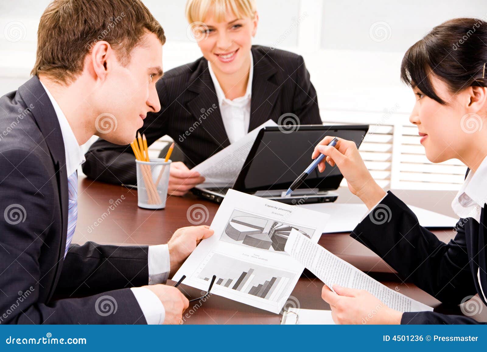 Planning stock photo. Image of partnership, graph, paperwork - 4501236