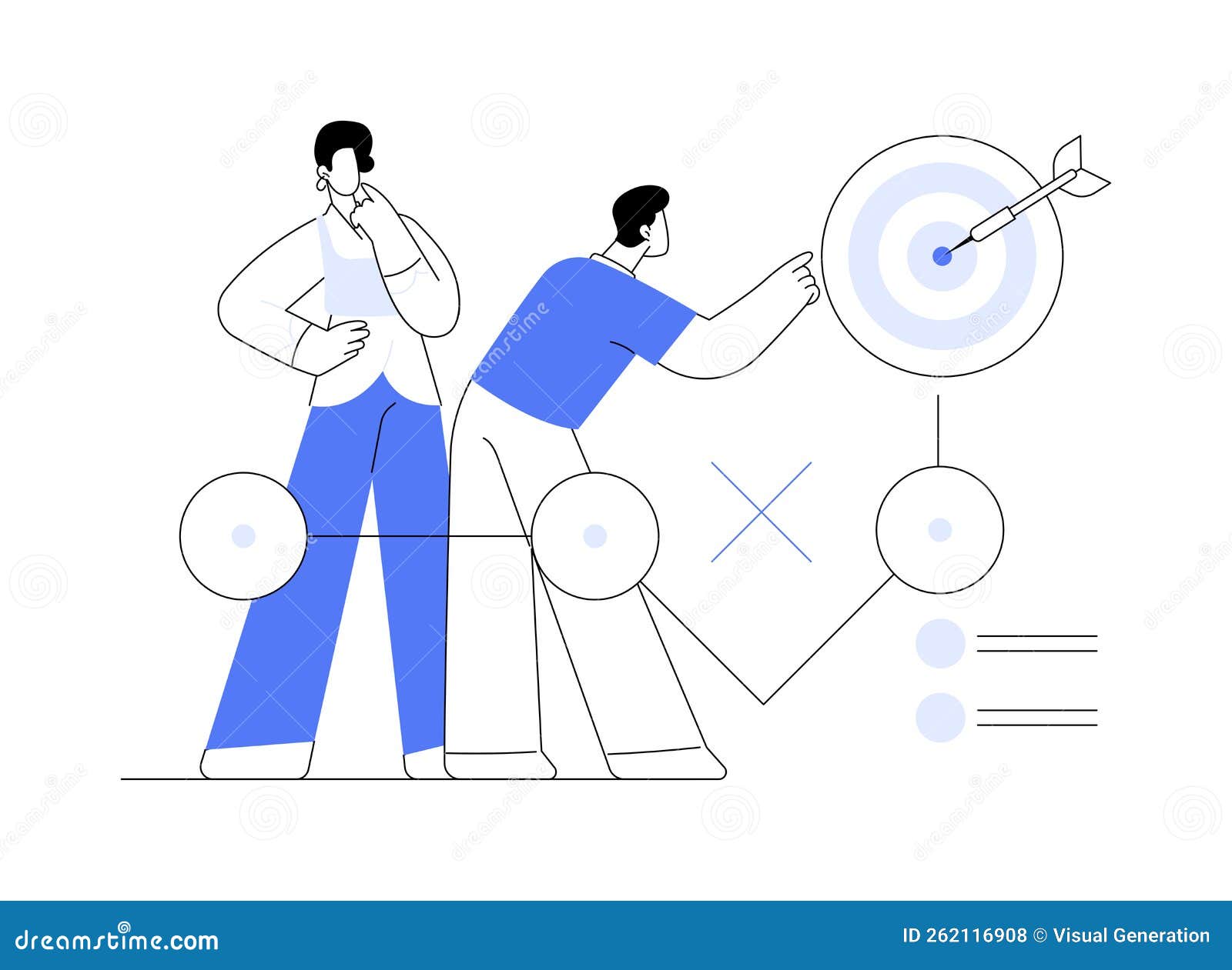 Planning Abstract Concept Vector Illustration. Stock Vector ...