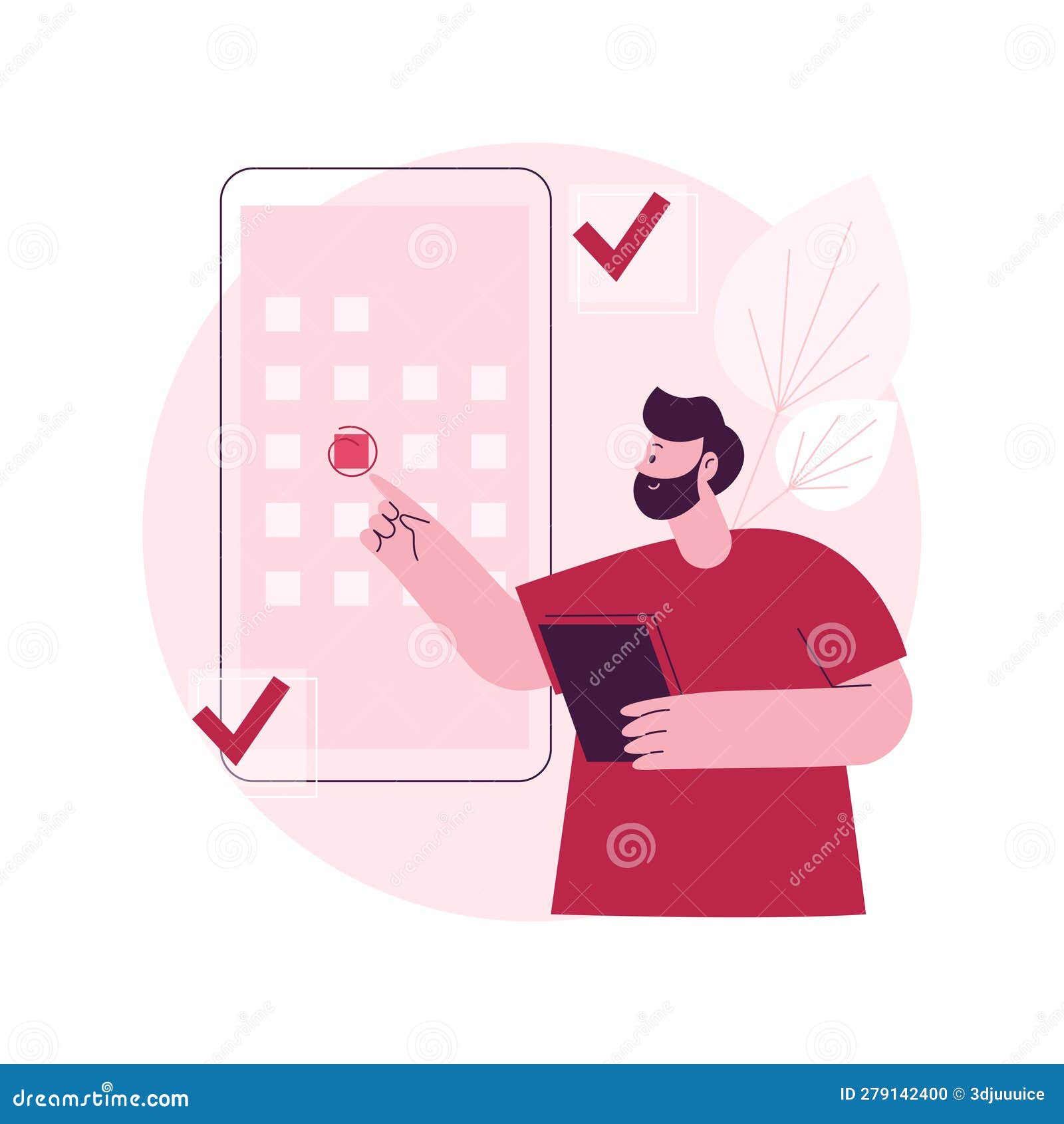 Planning Abstract Concept Vector Illustration. Stock Vector ...