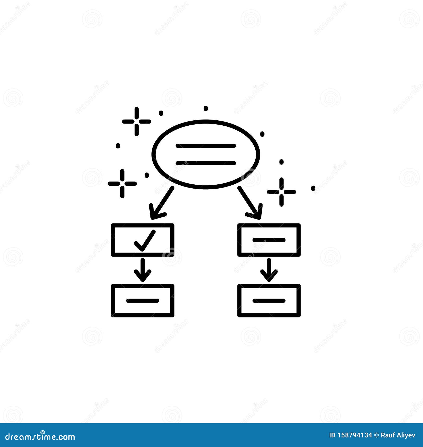 Planning, Analysis Icon. Element of Modern Business Icon Stock ...