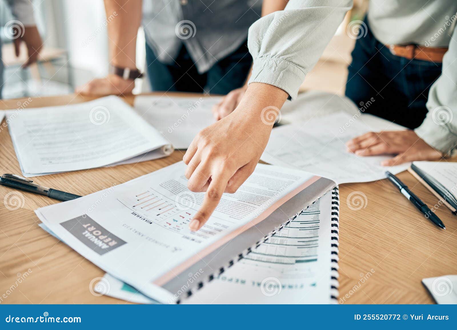 Planning, Collaboration and Data Analyst Talking Strategy in Meeting ...