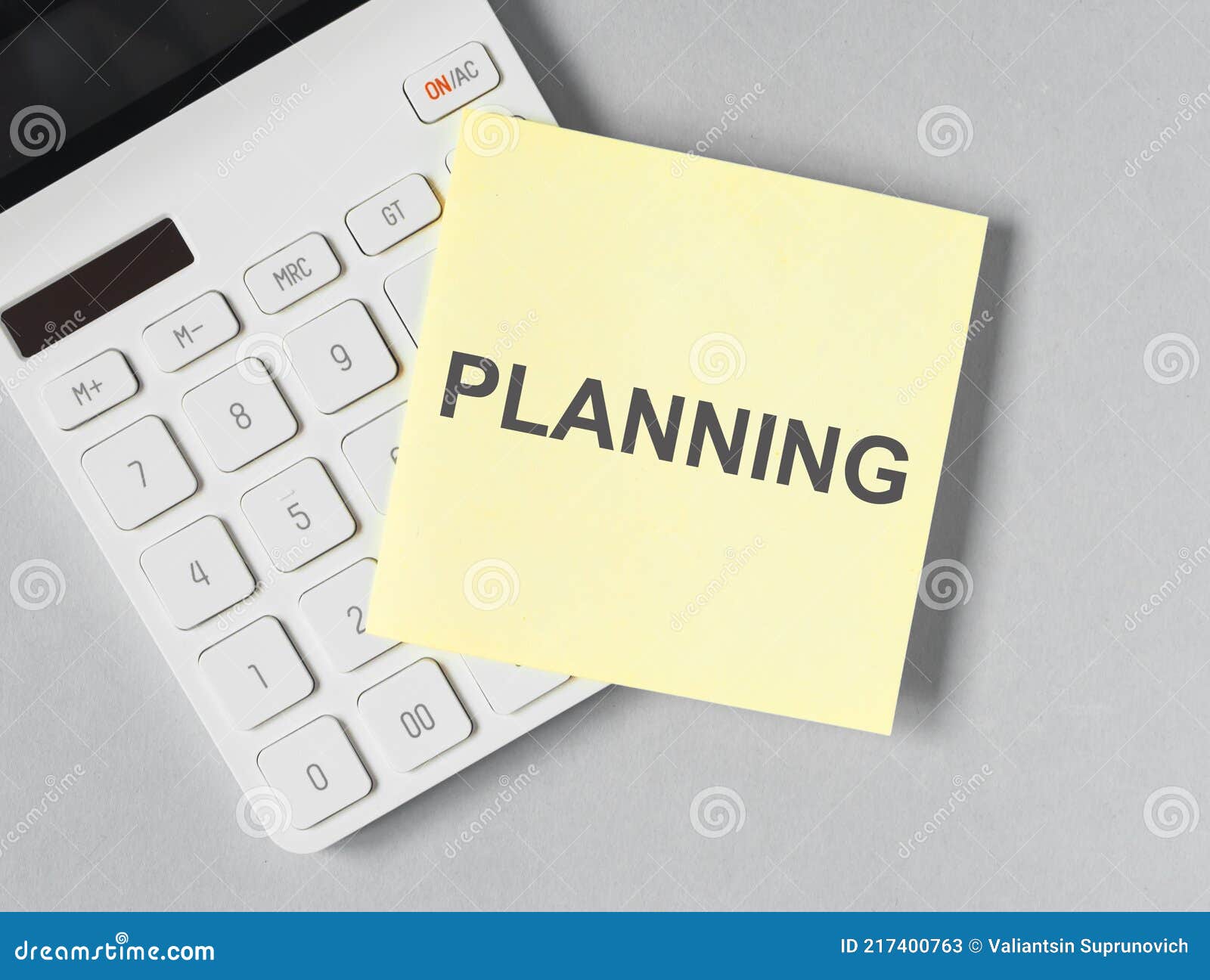 Planning Concept. Word Plan on Paper Sheet Stock Image - Image of word ...