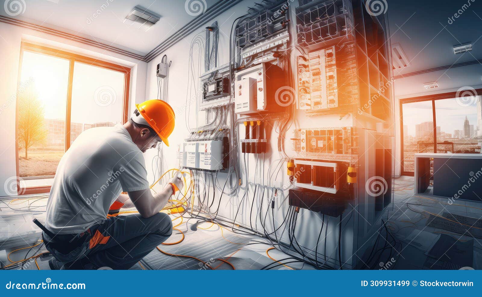 Planning Development House Building Stock Illustration - Illustration ...