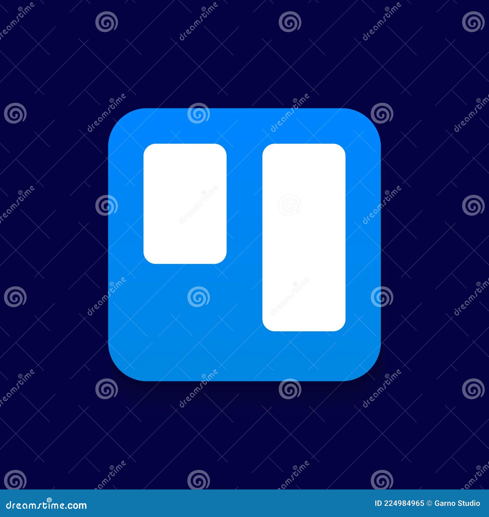 Planning, Effective Work, Project Management App Logo. Isolated Icon ...