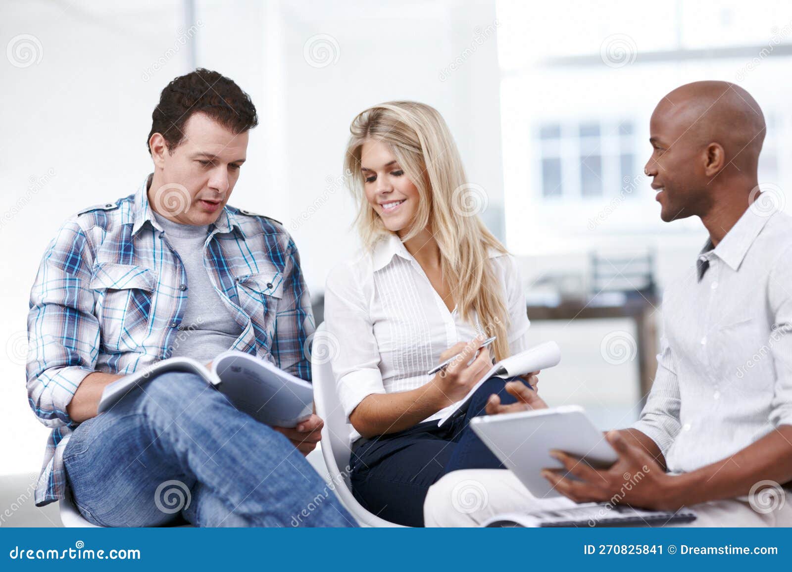 Planning is an Essential Part of the Process. a Group of Businesspeople ...