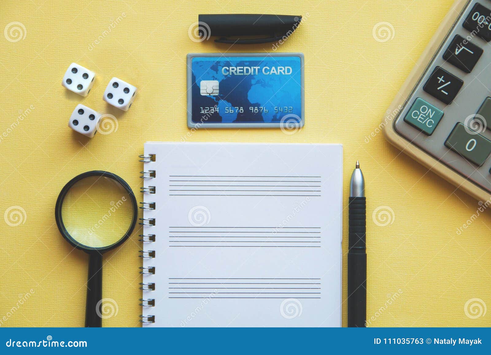 Planning Expense for the Future with Credit Card and Calculate and Note ...