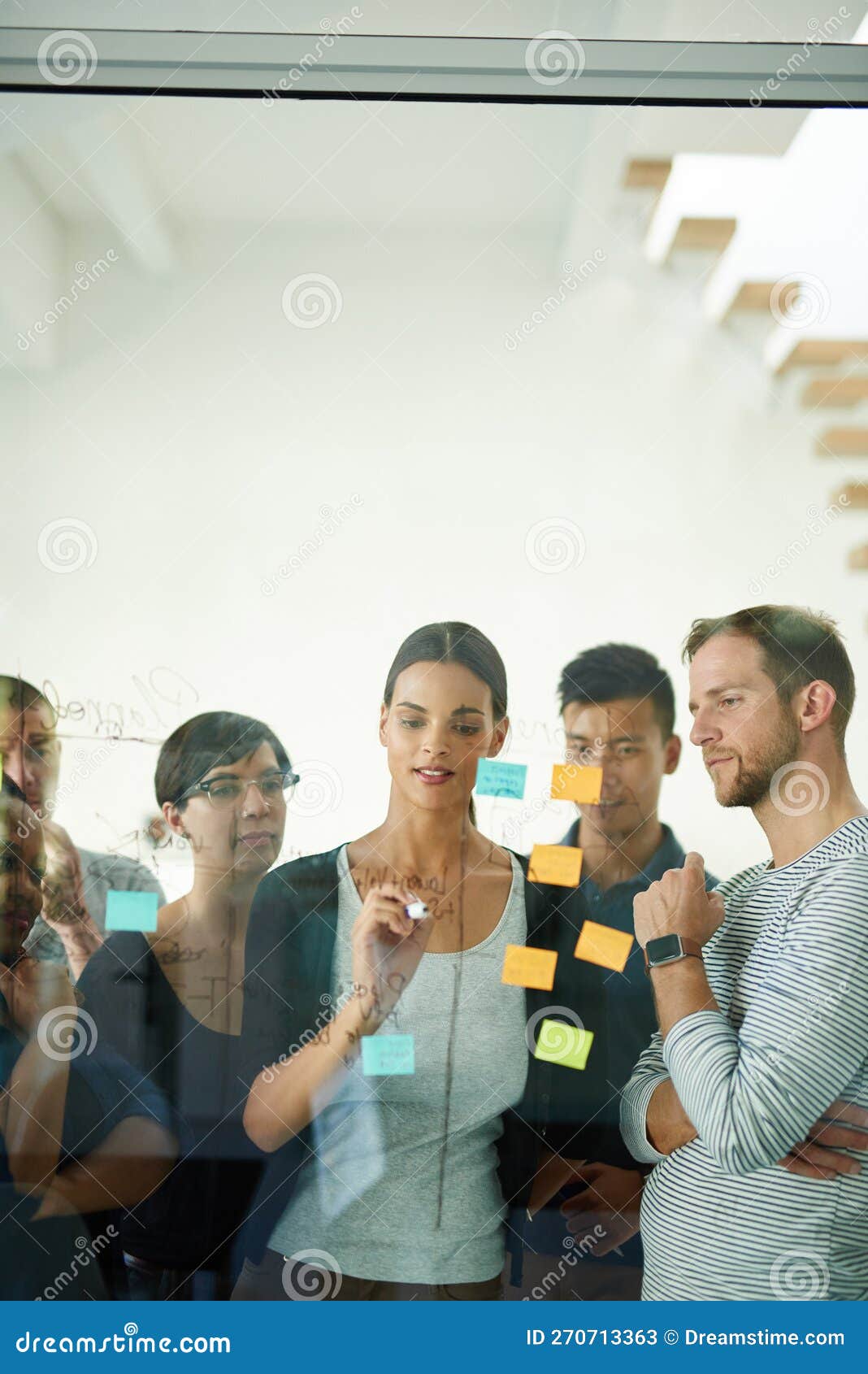 Planning is the First Step. Cropped Shot of a Group of Young Designers ...