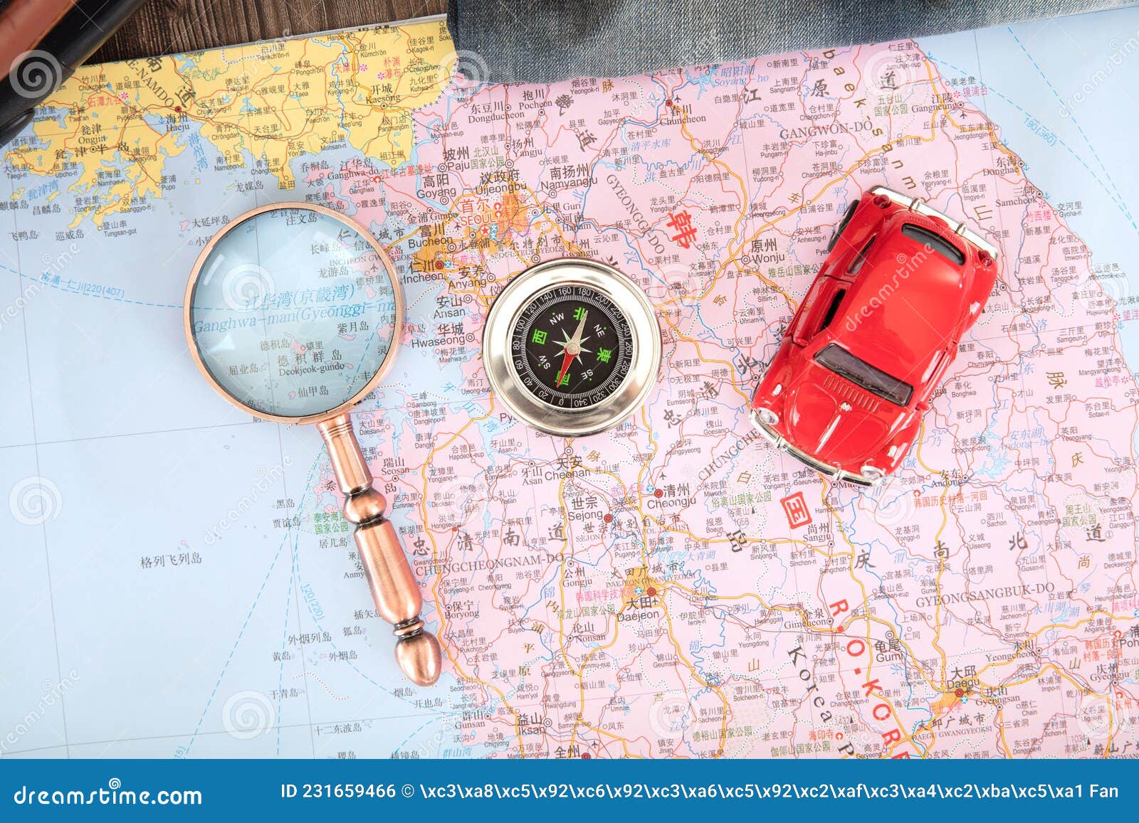 Planning before a Good Traveling Stock Photo - Image of still ...